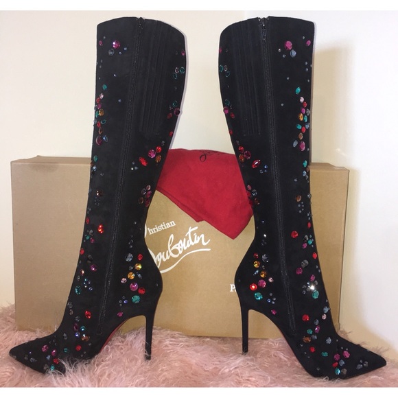 Christian Louboutin | Shoes | Christian Louboutin Pigalle Botta Strass ...